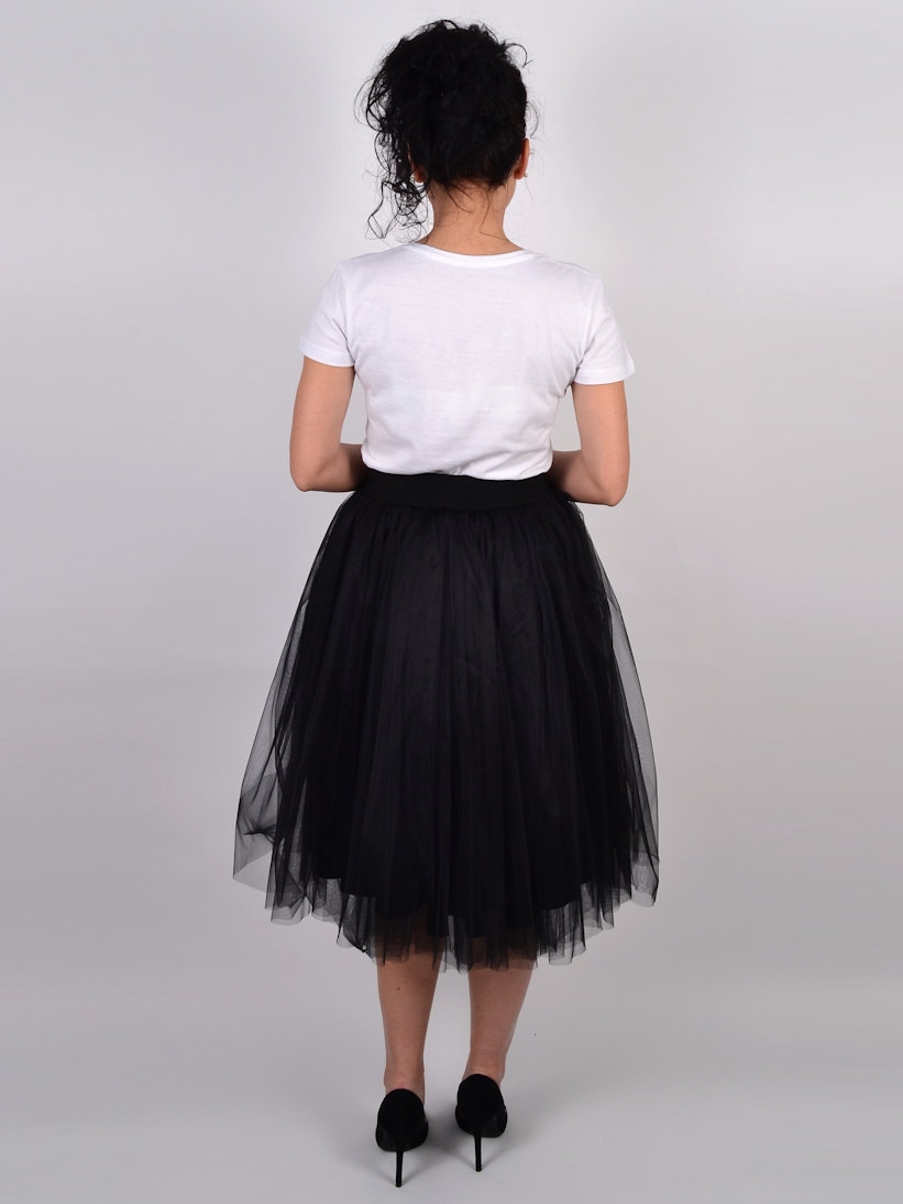 Fusta Tulle Neagra | CATRYOSHKA