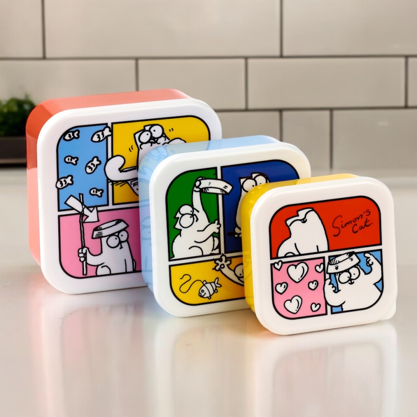 Cutie Prânz Simon's Cat (Lunch Box Bento) - CATRYOSHKA
